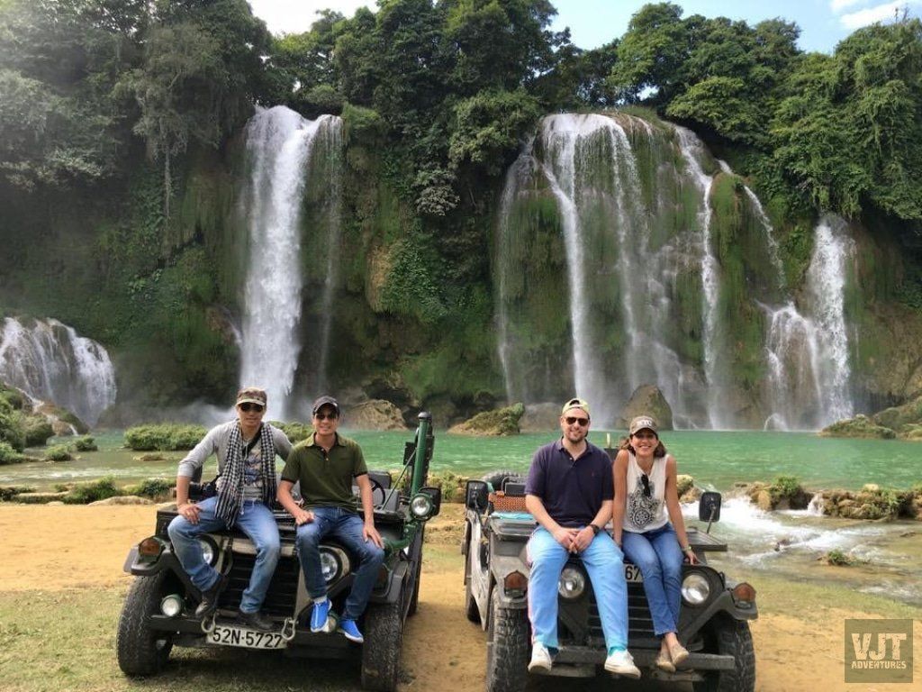 Ban Gioc Waterfall – Ba Be Lake by Jeep – VJT Adventures